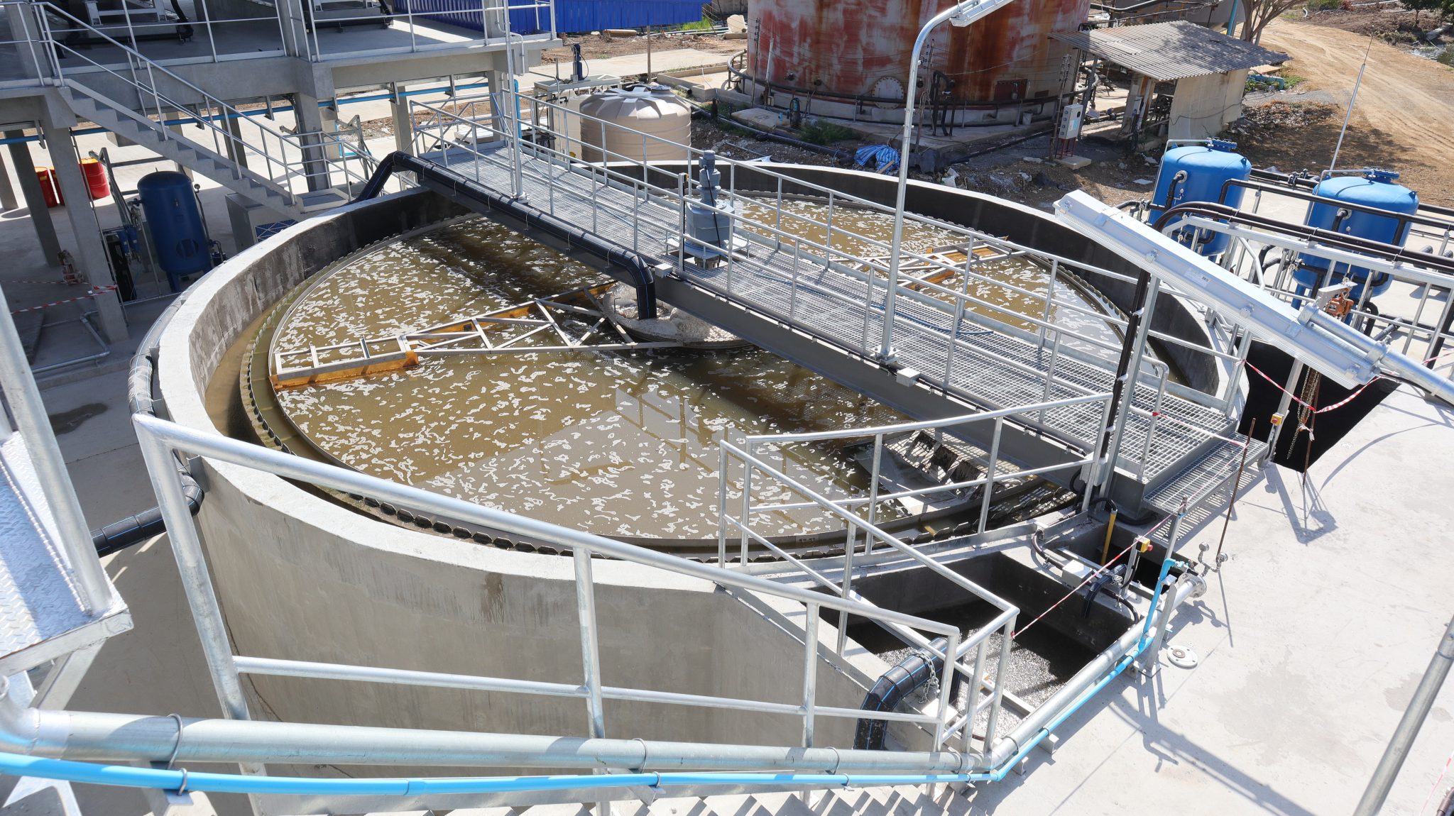 Modern wastewater treatment plant - modified starch industry