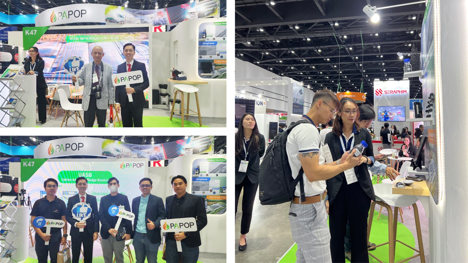 Papop debut nano tech from biogas in ASEW 2023